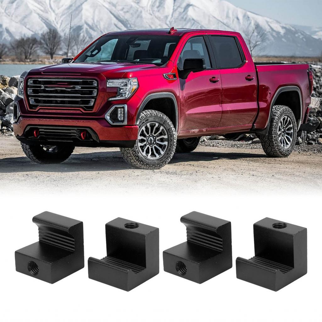 Ssrroo KIMISS Truck Tool Box Mouting Kit 4PCS Pickup Tie Down J Hooks ...