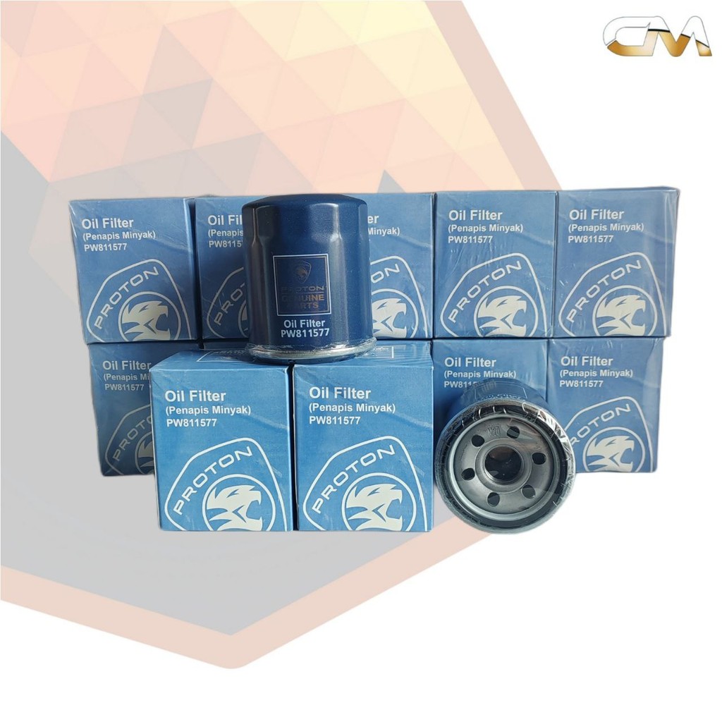 GINO OIL FILTER PROTON (10PCS) FOR WIRA/PUTRA/PERDANA/WAJA/GEN2/PERSONA ...