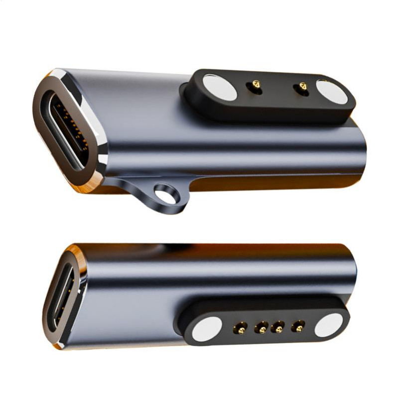 Magnetic Charger Adapter Type C Smartwatch Charging Converter 7.62MM 2 ...