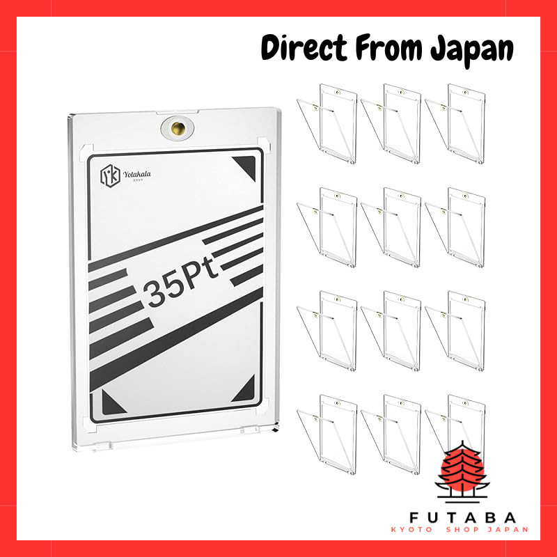 Yotakala Magnetic Loader - 12-Pack Card Loader for Pokémon TCG, UV ...