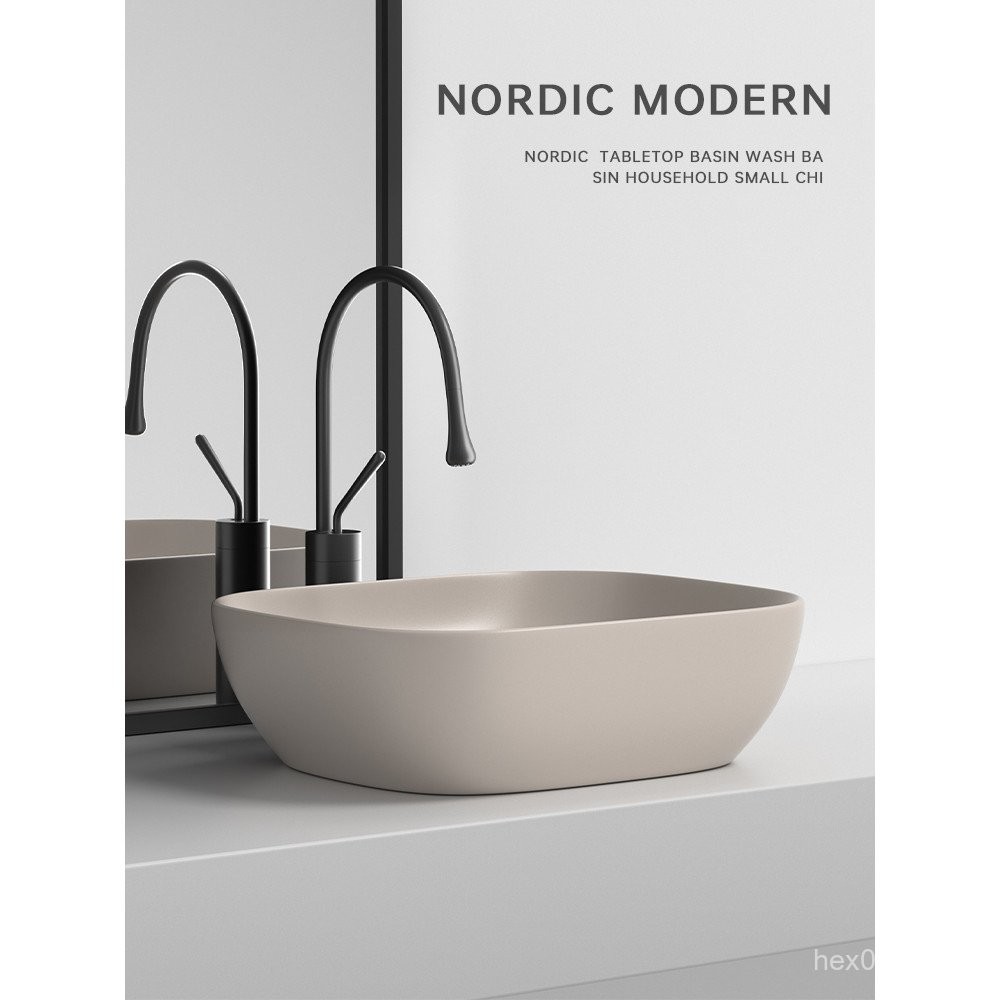 High-end Countertop Basin Wash Basin Single Basin Wash Basin Balcony ...