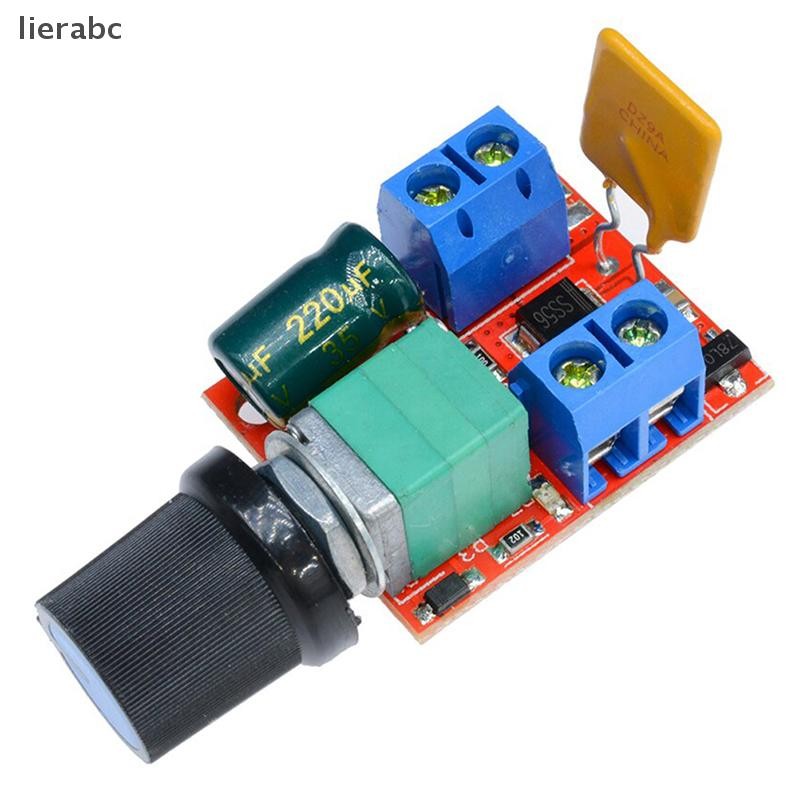 LIE Mini DC 3 6 12 24 35V 5A 90W PWM DC Motor Speed Controller Module Speed Regulator Control ...