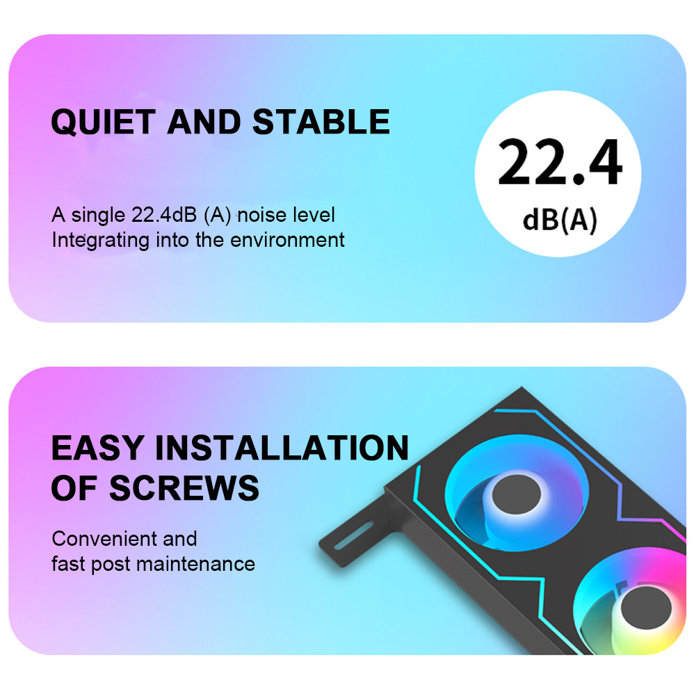 RAM Memory Cooler 4Pin PWM/5V 3Pin ARGB PC Memory Cooling Radiator for ...