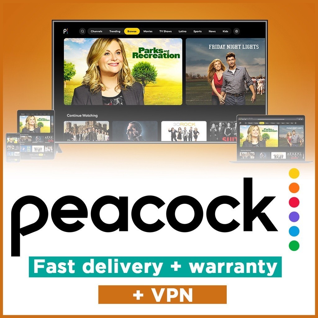 Peacock Tv Premium Account - with warranty ( 3month / 6month / 12month ) | Shopee Malaysia
