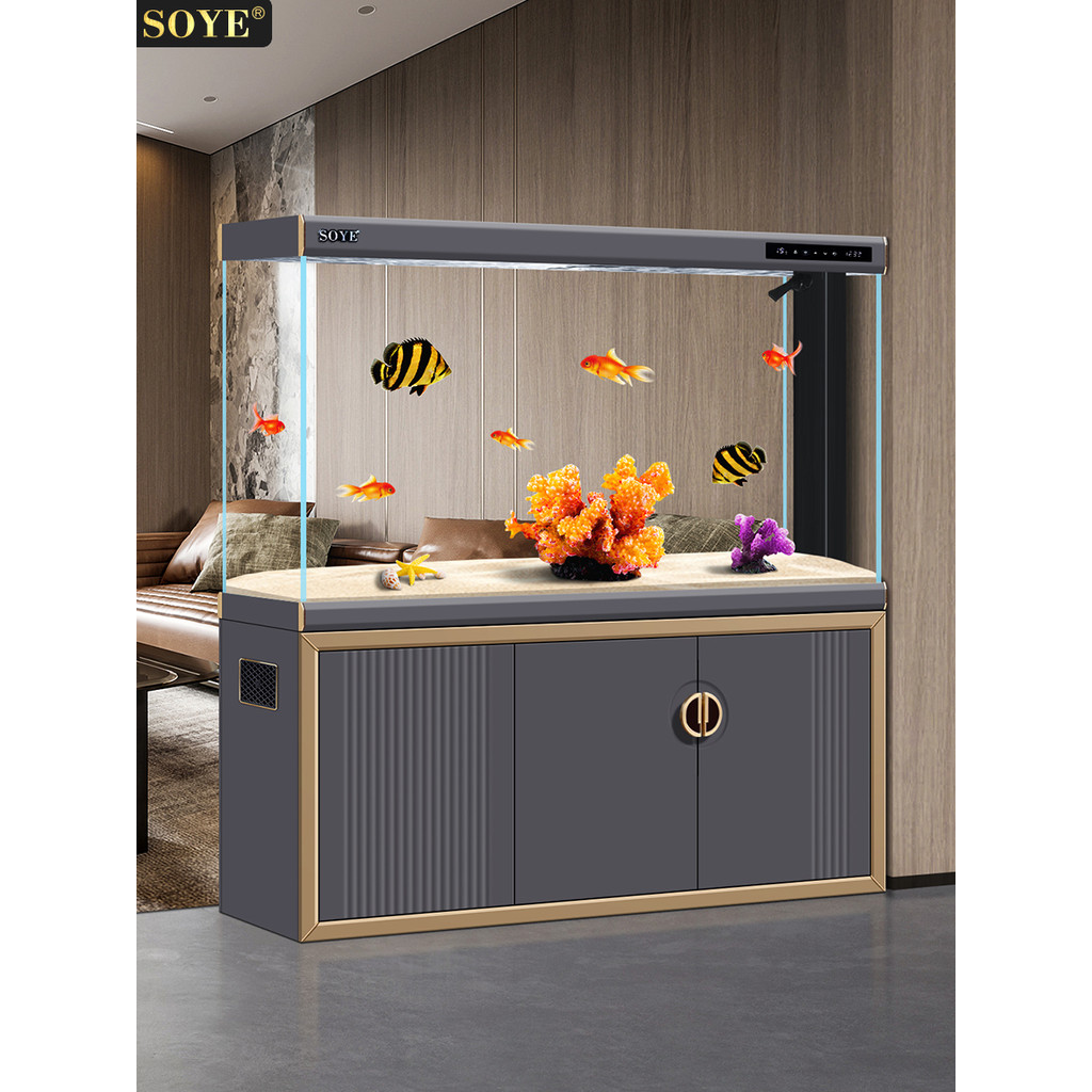 Tangki Ikan Soyi Ruang Tamu Besar 2025 Model Baharu Ekologi Pintar ...