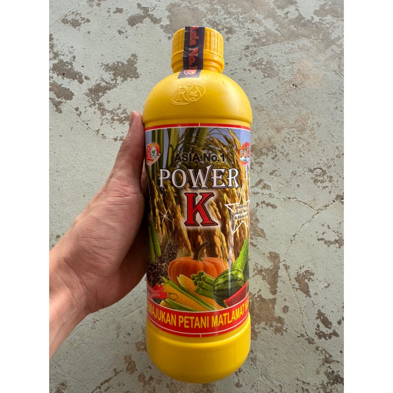 [ORIGINAL] 1L POWER K ASIA NO 1 Baja Buah/Vitamin Padi/Baja Padi/Baja ...