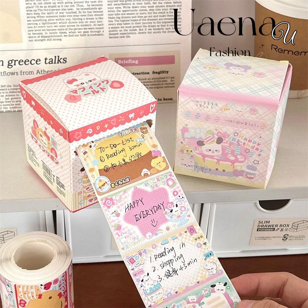 UAENAU 256Pcs/Set Sticky Note, DIY Adhesive Memo Pad, Portable ...