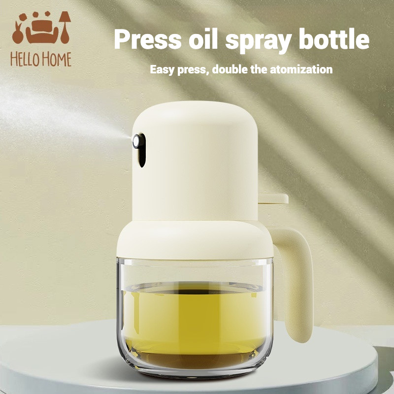 Precision Oil Sprayer 180ml Non-Stick Glass Bottle Ergonomic Grip ...