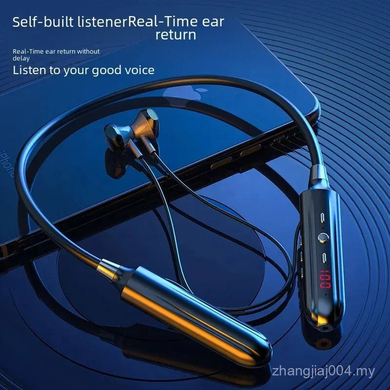 New Style Private Model Hanging Neck Bluetooth Headset Wireless Sound ...