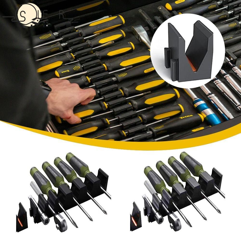 SUEREN Wrench Storage Rack, Hardware Tool Wall Mount Wrench Holder ...