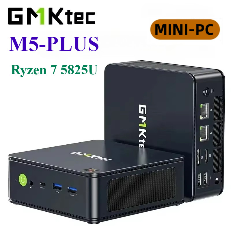 GMKtec Mini PC M5 Plus Ryzen 7 5825U Pro DDR4 16GB/32GB 512GB Nvme SSD ...