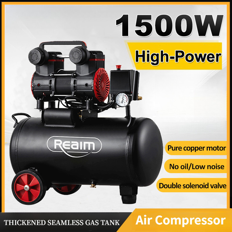 1500W High Power Air Compressor Heavy Duty Electric Air Pump ...