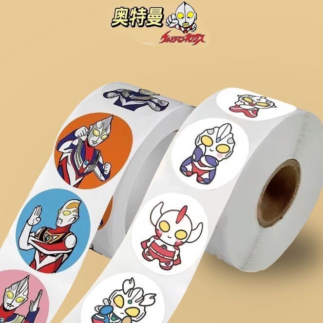 Children Rewards Colorful Superman Stickers Ultraman Confession ...