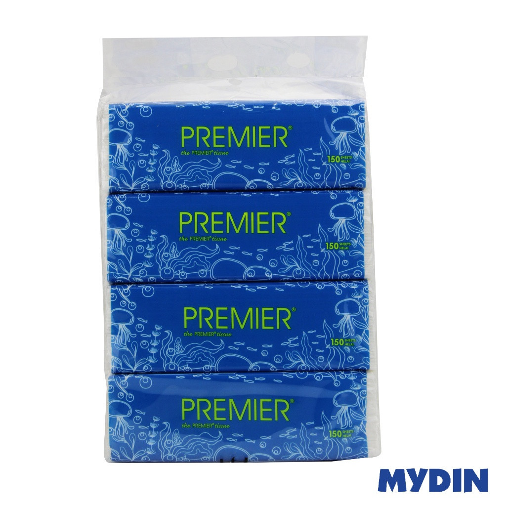 Premier Soft Pack Tissue 2 Ply (4 x 150's) | Shopee Malaysia