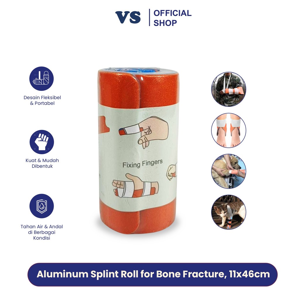 Carbou Splint Roll Broken Bone Splint Spalk Aluminum 11x46cm CB01 ...
