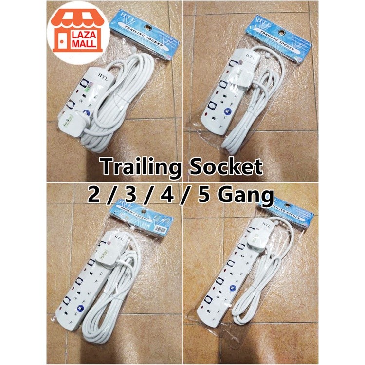 ( SIRIM ) MALAYSIA EXTENSION WIRE PORTABLE SAFETY TRAILING PLUG SOCKET ...