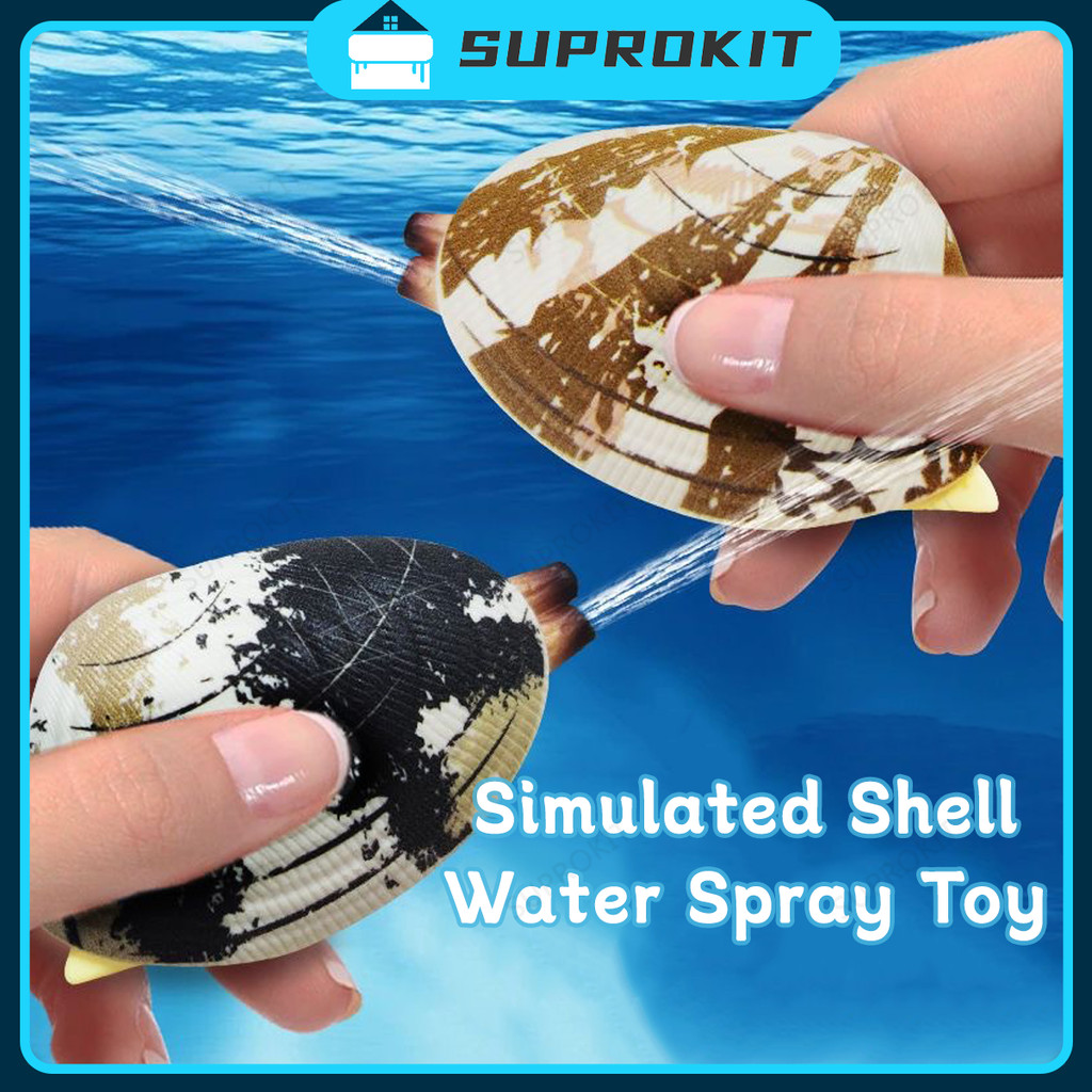 Simulated Shell Water Spray Toy Party Pranks Shell Water Spray Toys ...