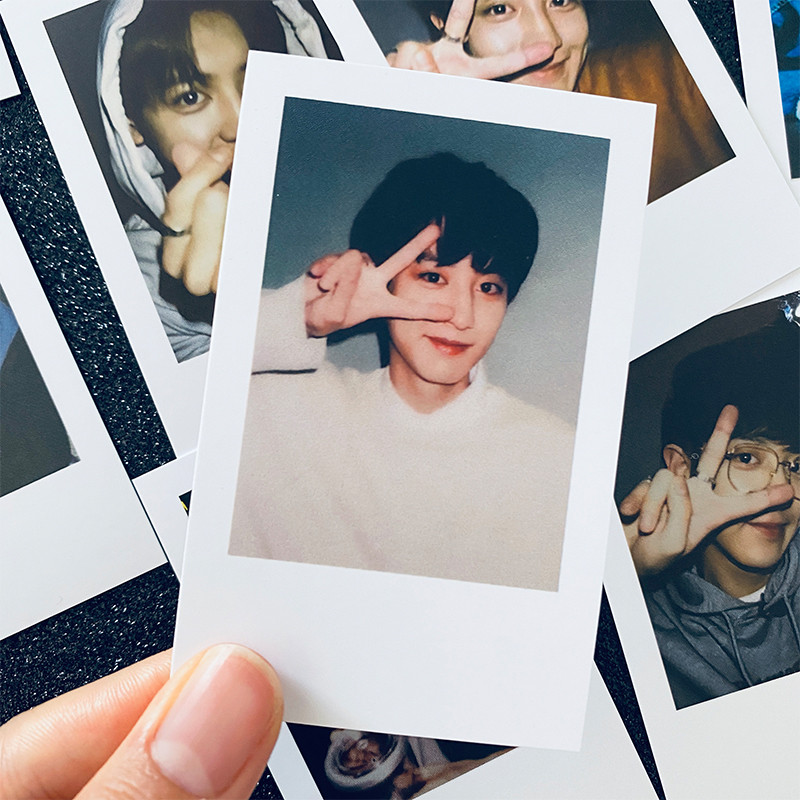 EXO Park Chanyeol polaroid card retro lomo style photocards exo Album ...