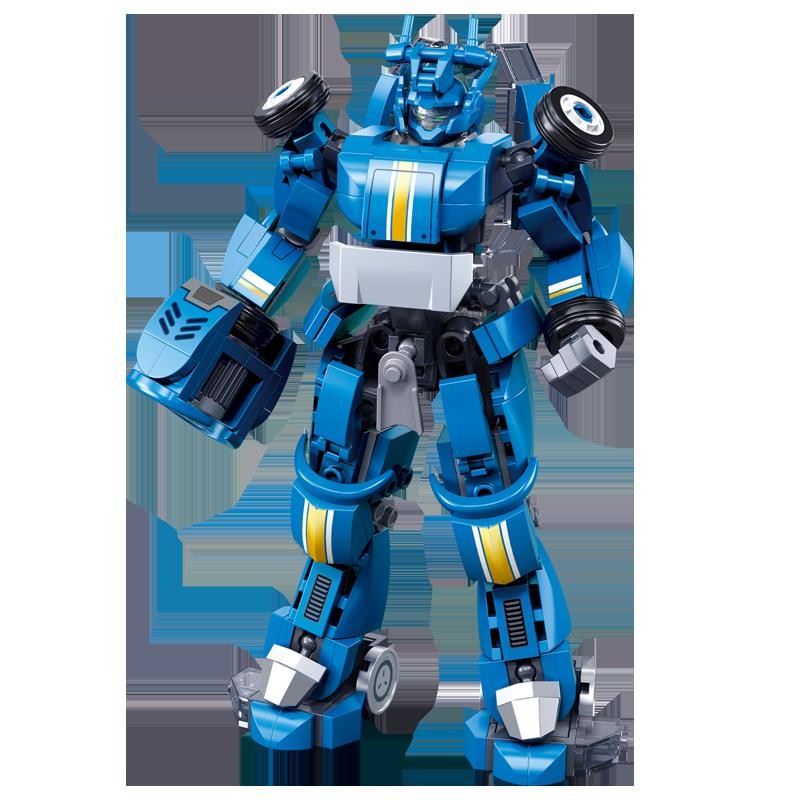 Transformers Robot Little Luban Man Mecha Autobot God of War Robot King ...
