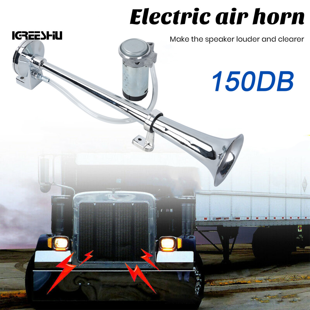 Diy Air Horn Installation Car Air Horn Super Loud Electric Train Truck ...