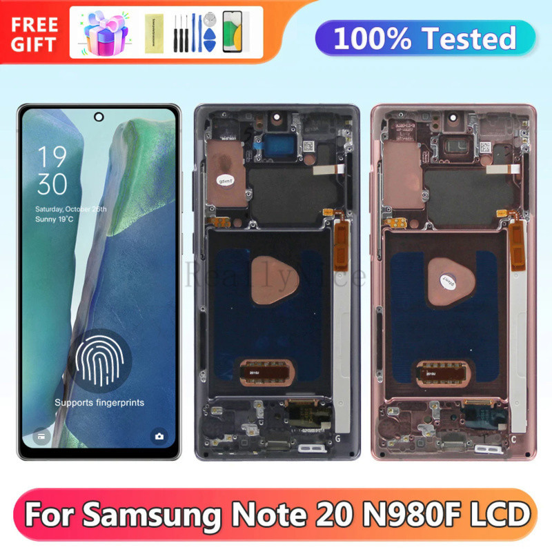 Note20 AMOLED Screen for Samsung Galaxy Note 20 N980F N980F/DS LCD ...