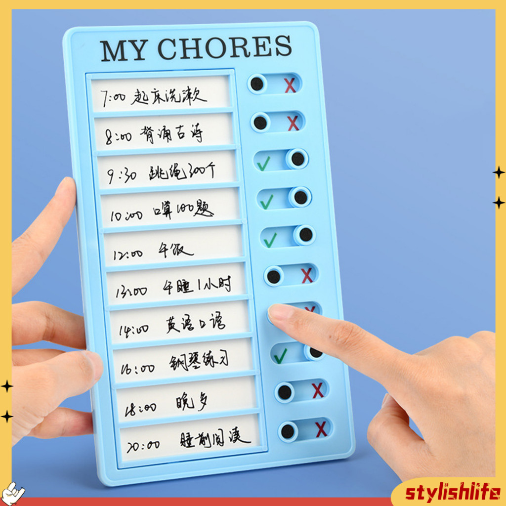 [stylishlife] Student Task Board Multi Purpose Making Plans Plastic ...