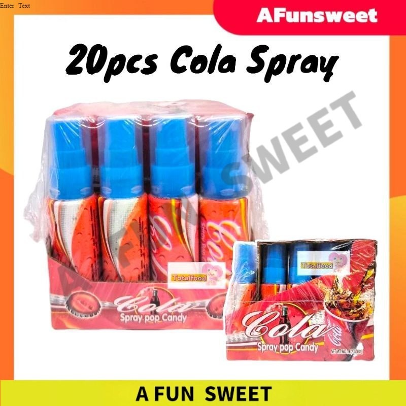 KHY Cola Spray Candy 20pcs | Shopee Malaysia