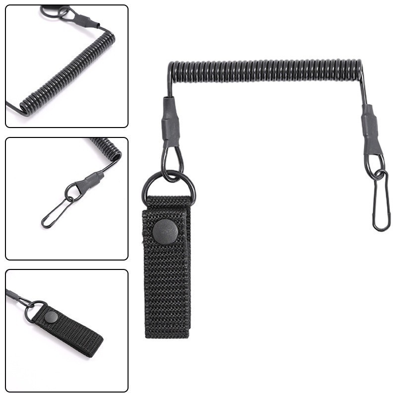Anti-lost lanyard Anti-theft Spring Strap Spring Rope for Outdoor ...