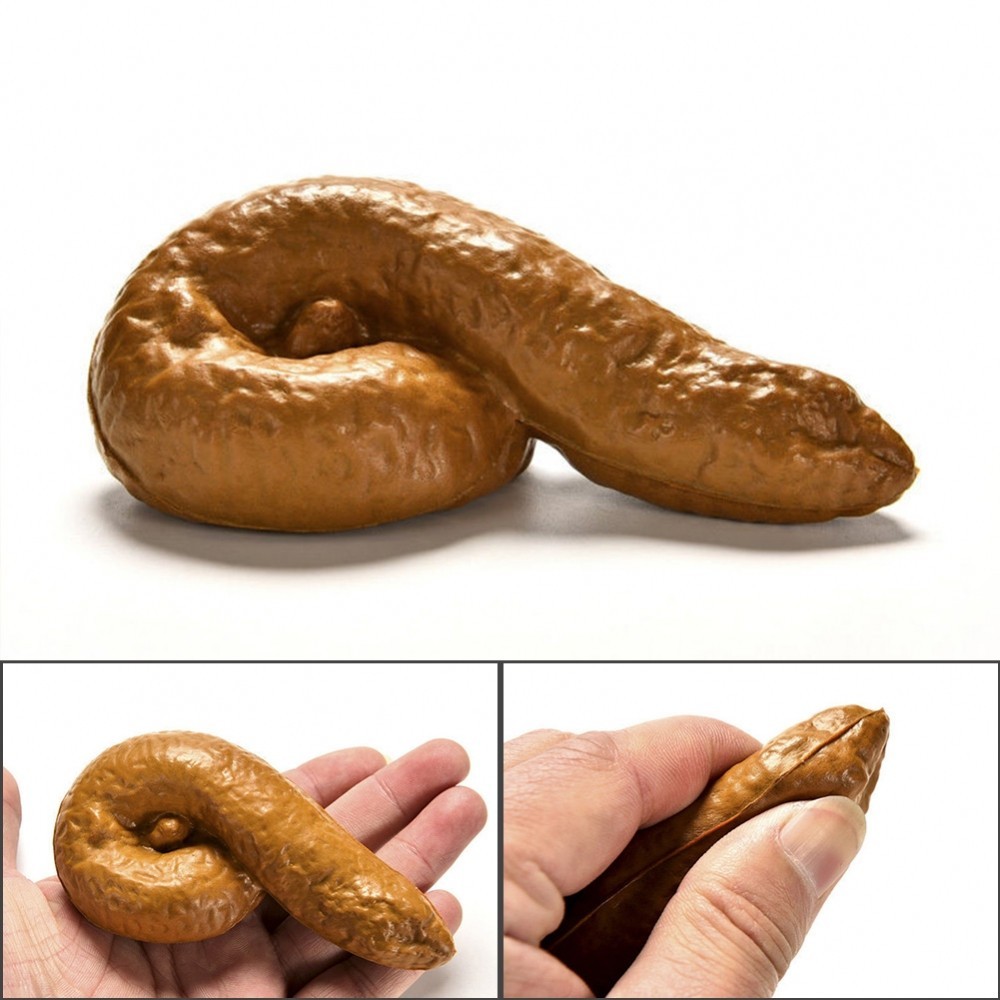 Realistic Poop Creative EVA Plastic Fake Poop Fun Games Gift Mischief ...