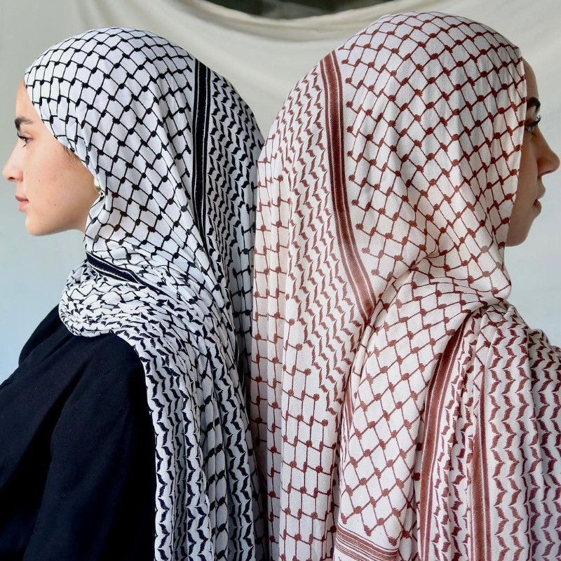 TUDUNG BAWAL PRINTED CHIFFON BAWAL New Printed Square Shawl Fashion ...