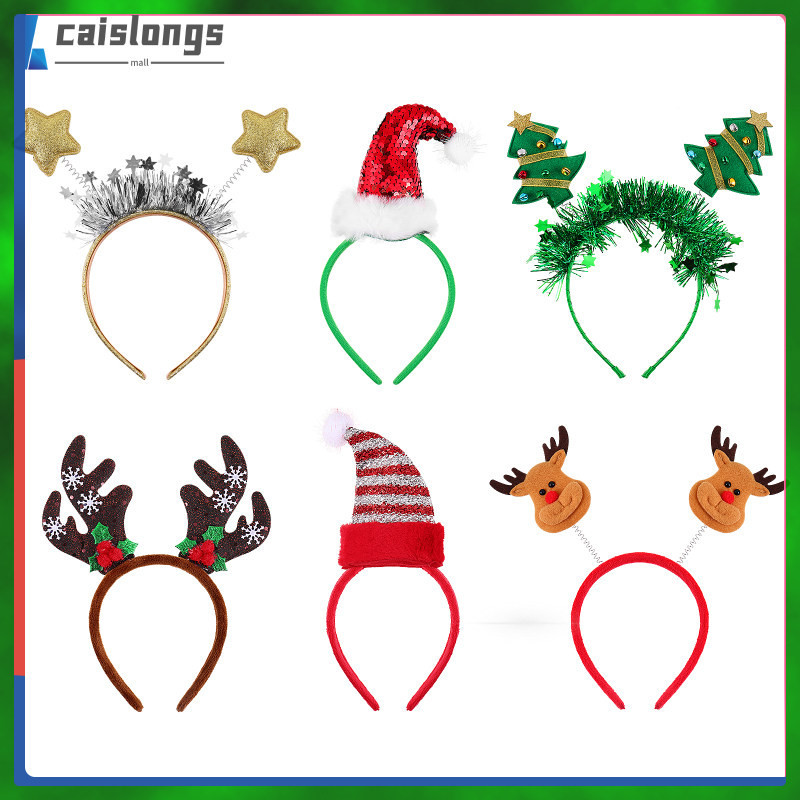 Hair Bands Christmas Headband Costume Accessory Headbands for Women Elf ...