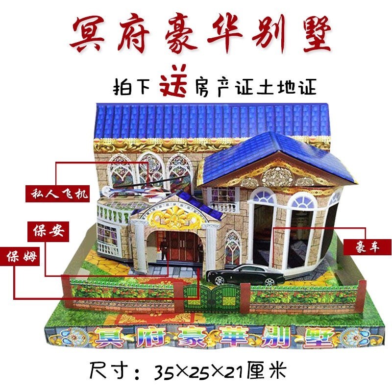 Nderground builds, underground co, ots, ancestral tombs Burning Paper ...