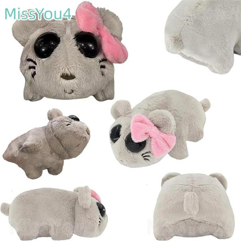 Sad Hamster Meme Plush Toy Grey Sad Mouse Plush Toys Built-In Music ...