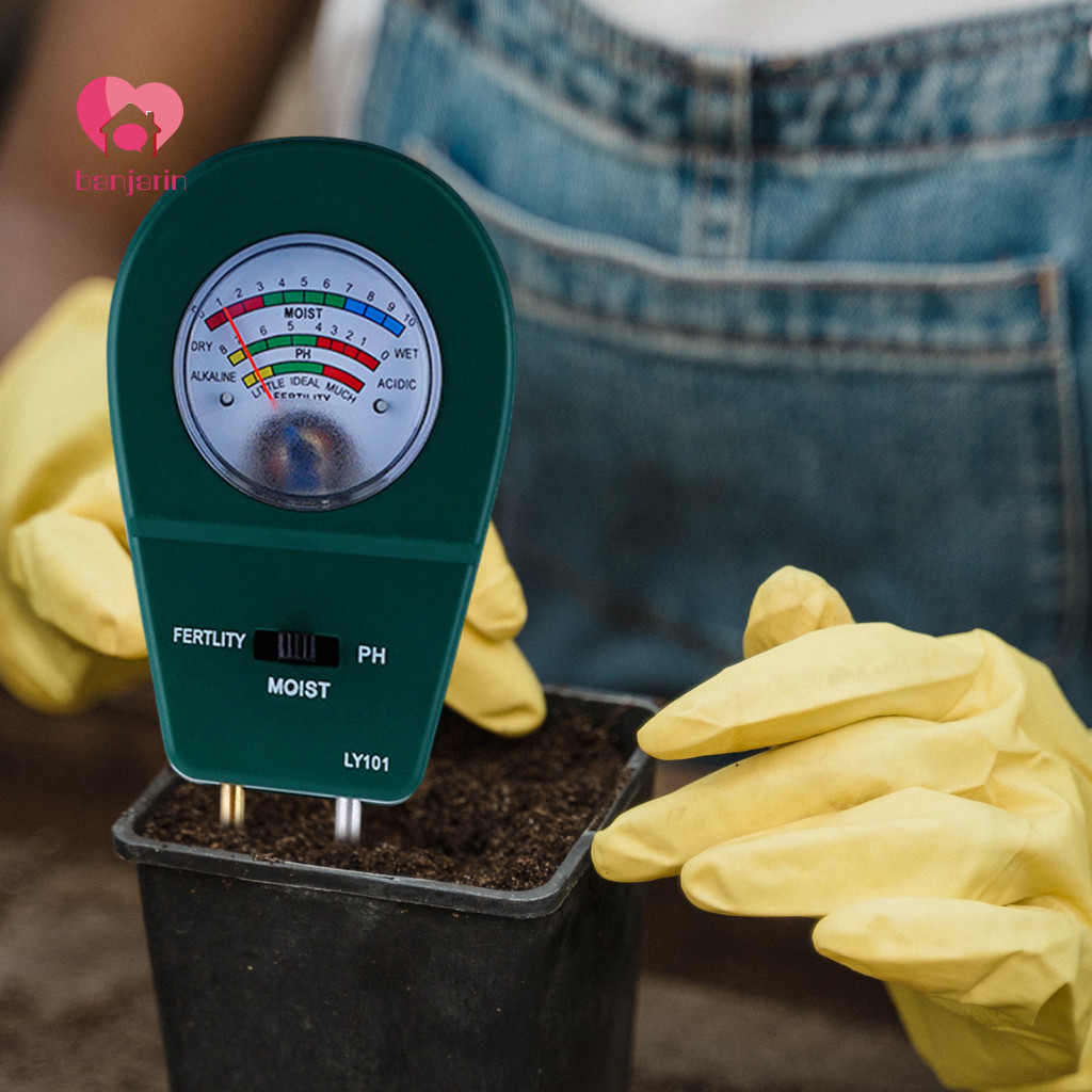 Banjarin Soil Detector Plug and Play Soil Tester 3-in-1 Soil Tester for ...