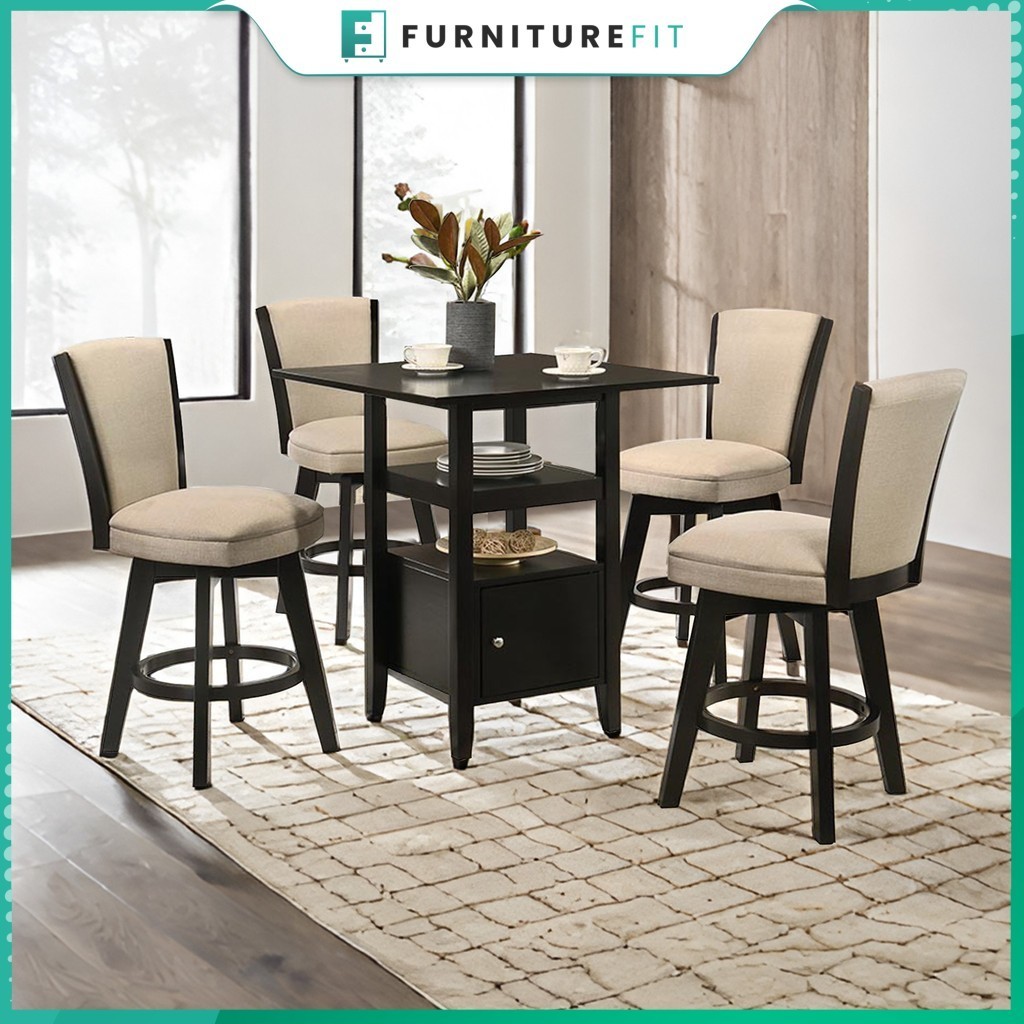 SKL Furniture ENZO 1+4 Counter Bar Table / Bar Table / Counter Table ...