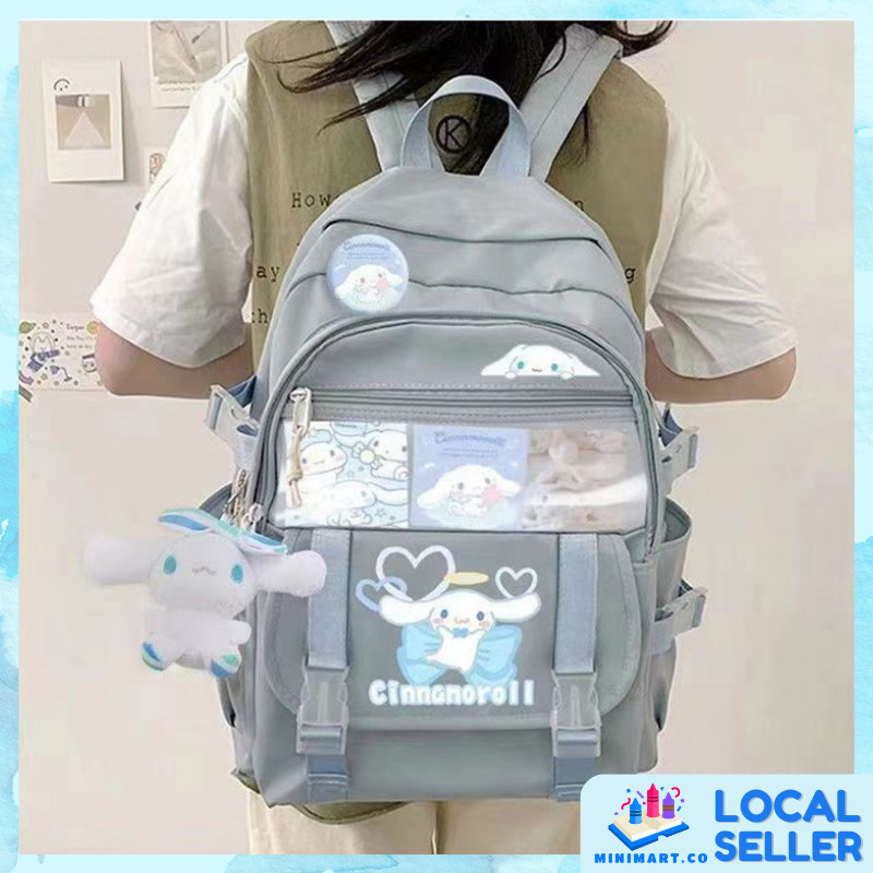 LOCAL!! Sanrio Kuromi Cute Kuromi Backpack Large Capacity Jk ...