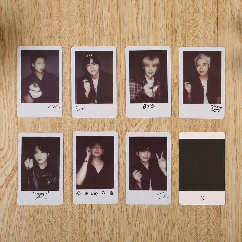 New 7pcs /set Kpop Idol Bangtan Boys Photo Card Lomo Card | Shopee Malaysia