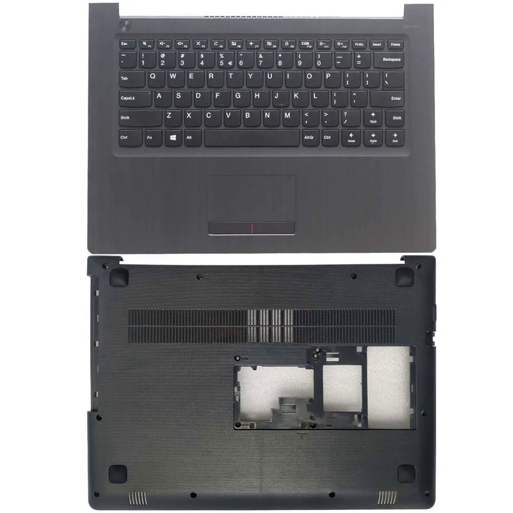 New US Keyboard For Lenovo Ideapad 310-14 310-14ISK With Palmrest Upper ...