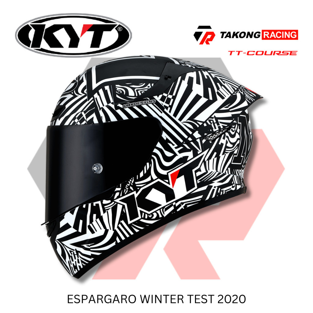 KYT Helmets TT Course Espargaro Winter Test 2020 Replica | Shopee Malaysia