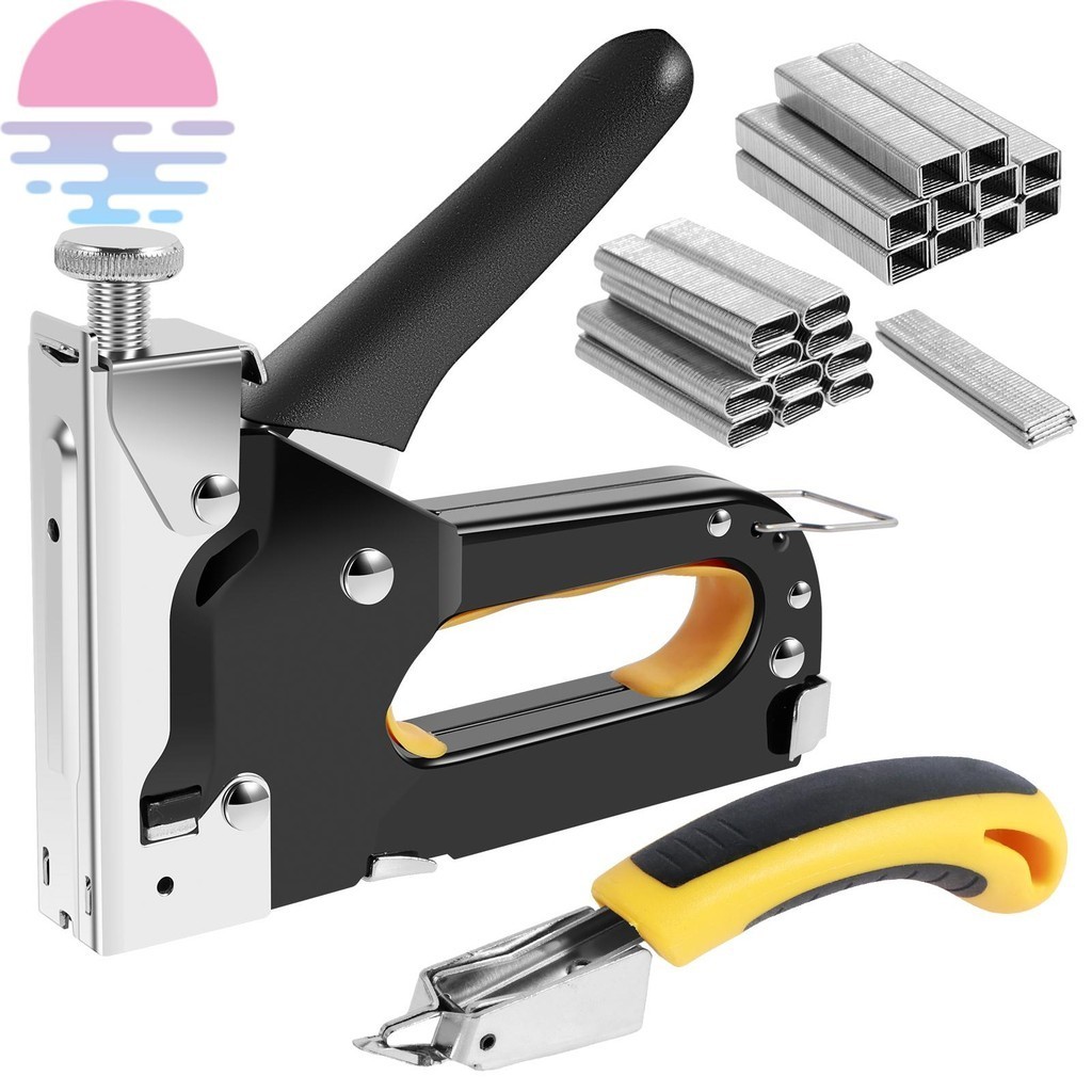 Staple Tool Kit 3 in 1 Manual Stapler with 3000 Staples and 1 Nail ...