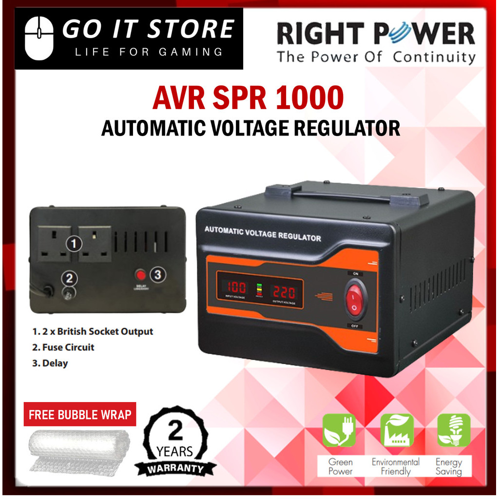 Right Power AVR SPR1000 SPR2000 SPR3000 SPR5000 SPR Series Automatic ...