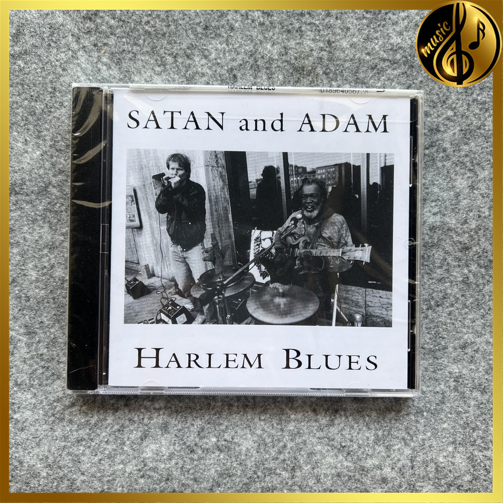 Original Satan & Adam Harlem Blues CD Album [Sealed] CP0217 | Shopee ...