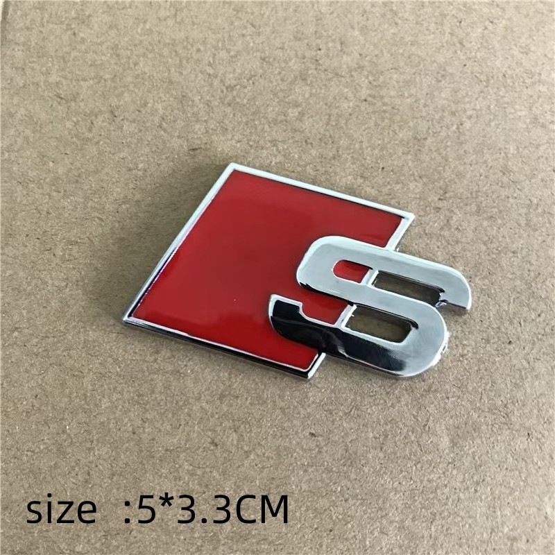 Metal Trunk Logo S LOGO Sport Retrofit Label Automotive Accessories For ...
