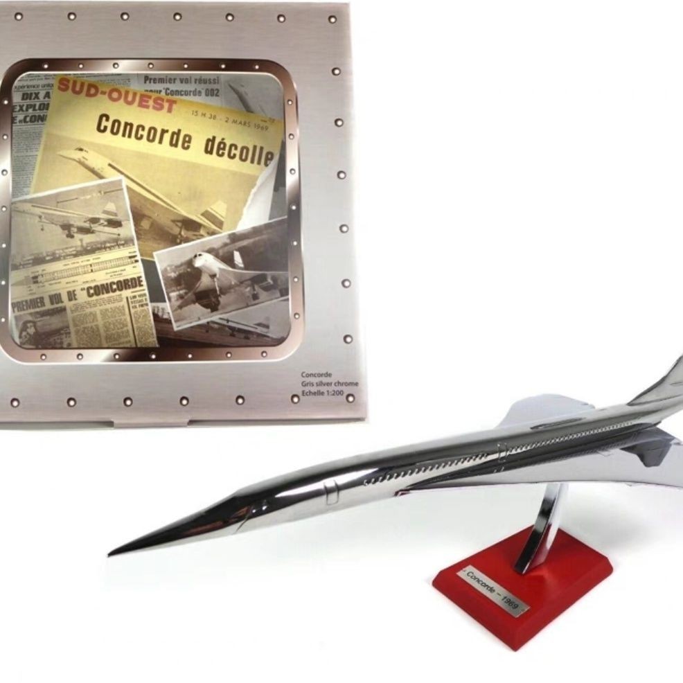 Atlas 1/200 Concorde Ultrasonic Passenger Aircraft Concorde Aircraft ...