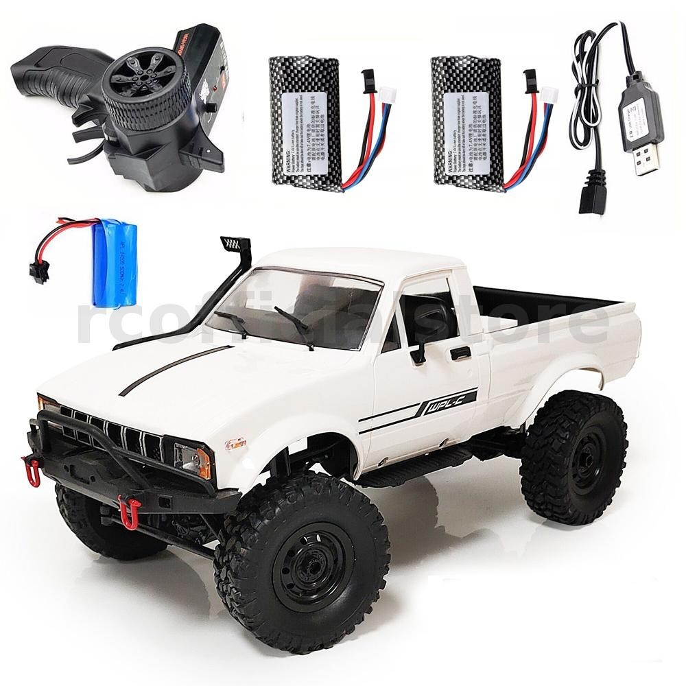 WPL C24 1/16 2.4G 4WD Crawler RTR Truck RC Car Full Proportional ...