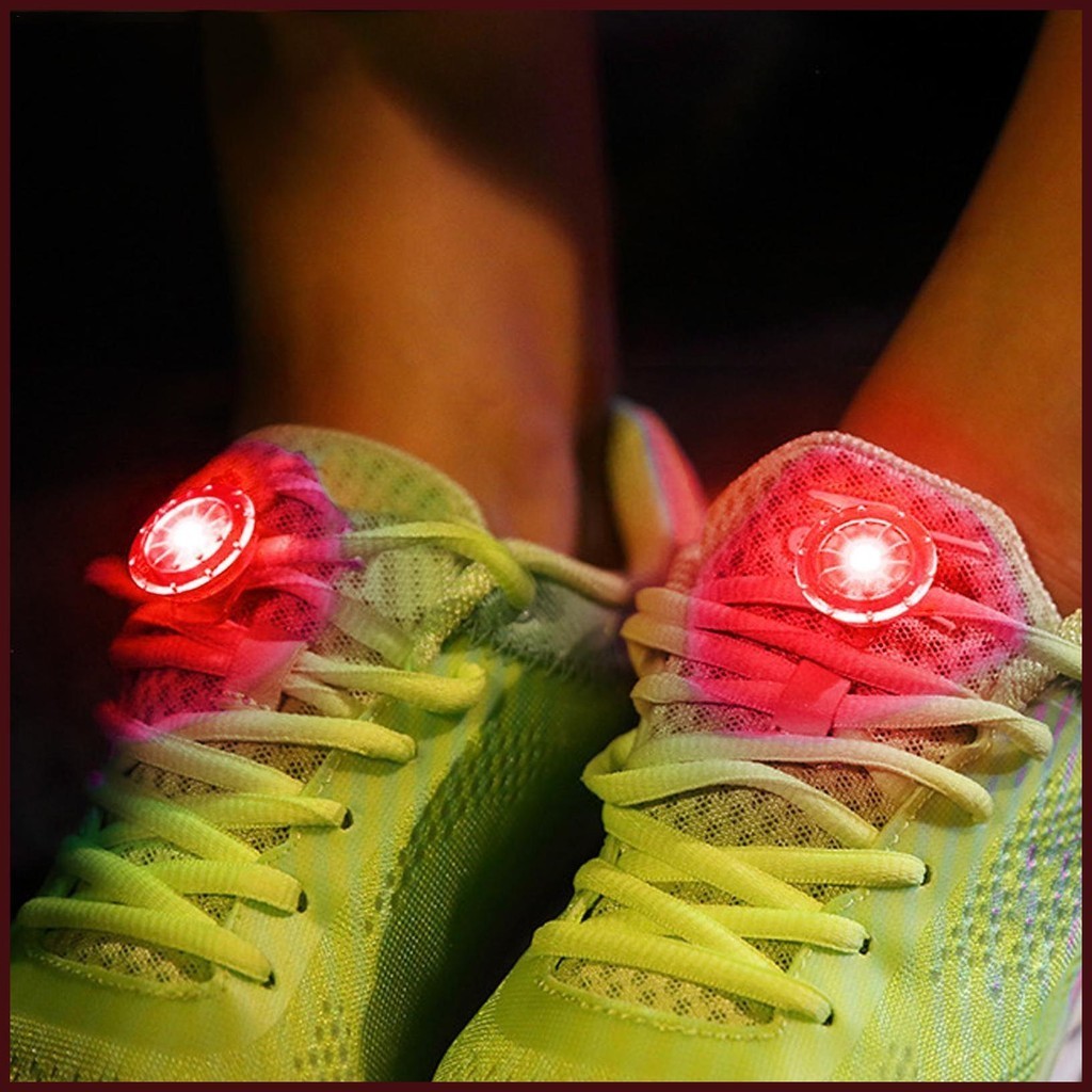 Running Lights for Runners Shoe Clip Light for Walking Safety Light for ...