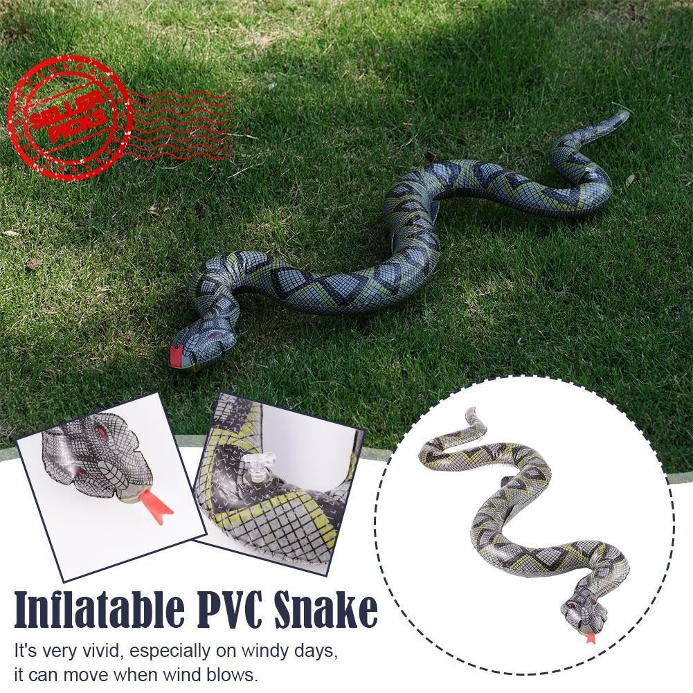 Creative And Fun Fake Inflatable Snake Toy Perfect Prop For Exciting ...