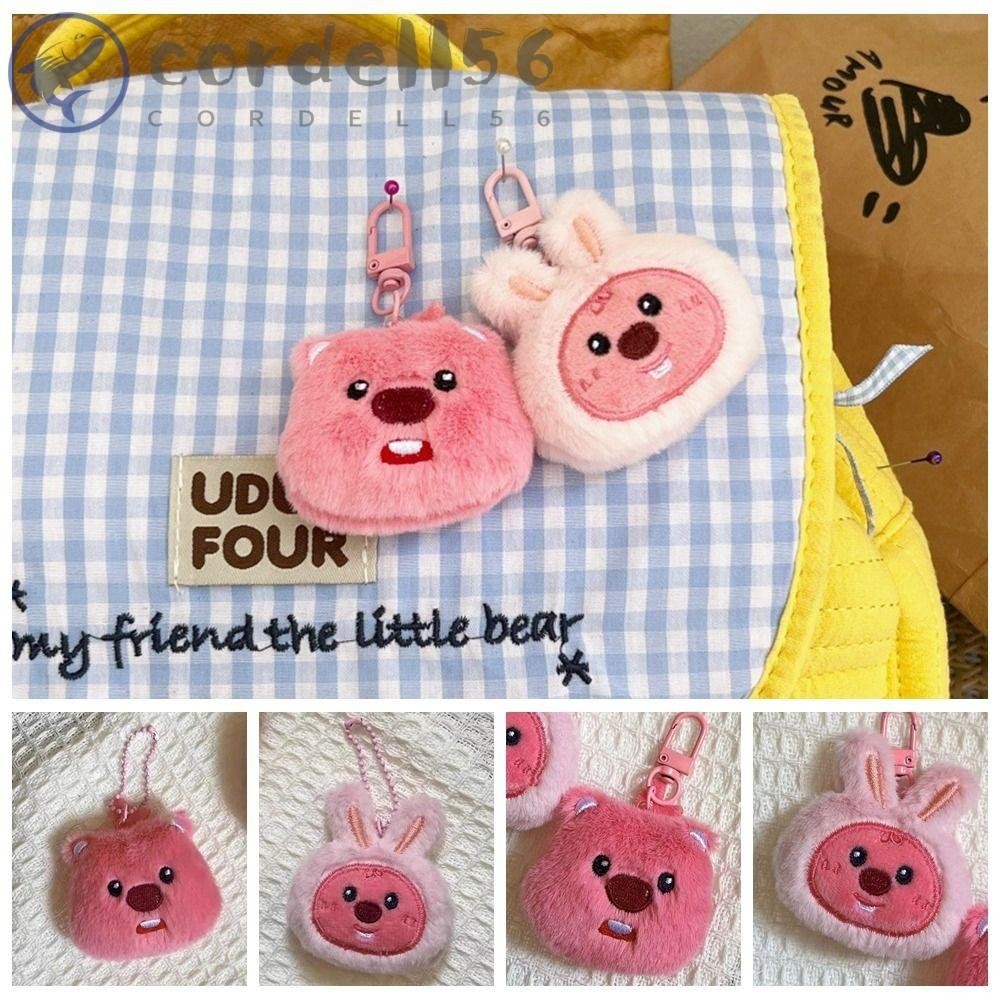 CORDELL Loopy Plush Keychain, Decoration Soft Labubu Keyring, Lovely ...