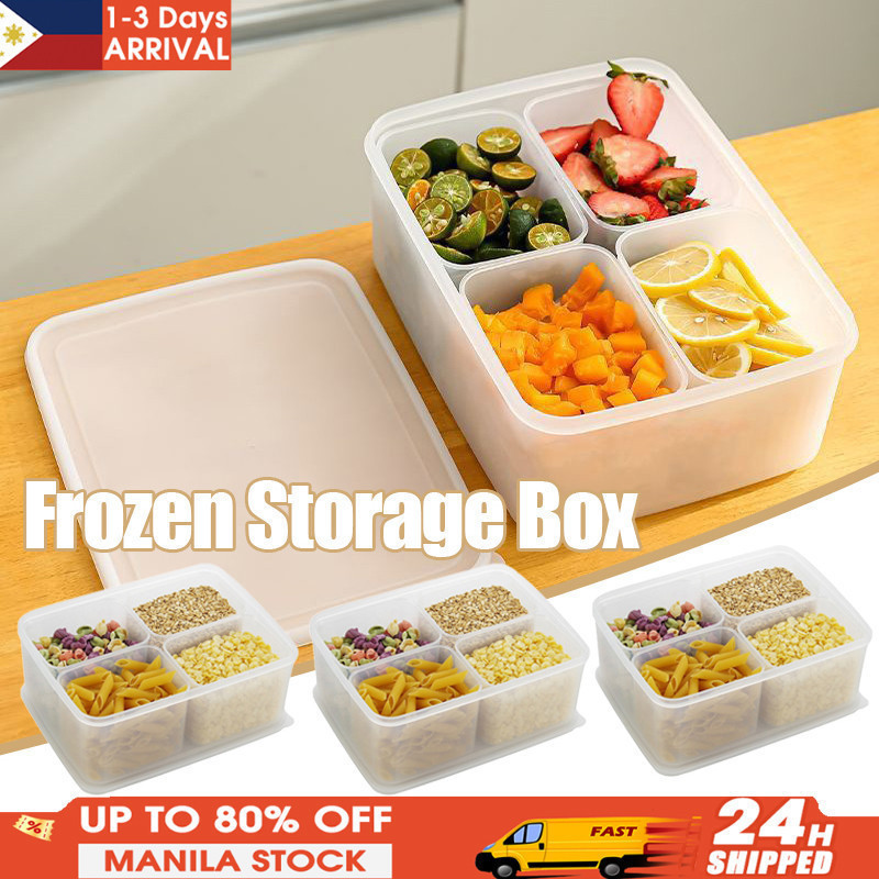 Plastic Scallion Ginger Prepared Box - Transparent Refrigerator Crisper ...