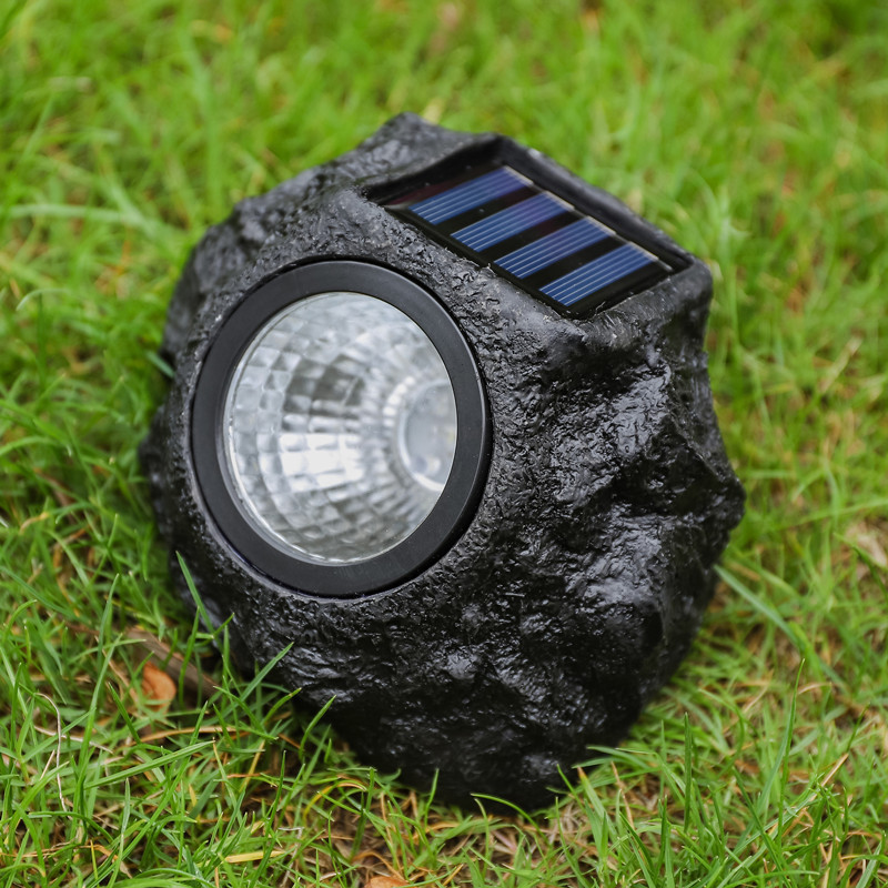 Solar Stone Light LED Outdoor Garden Lawn Decoration Waterproof ...